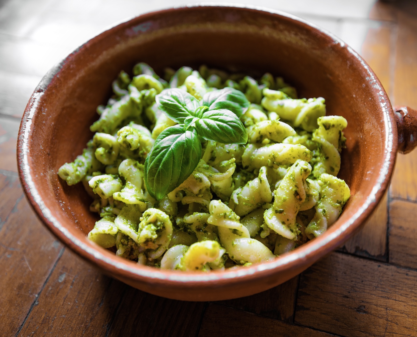 Pasta Gigli Toscani with Basil Pesto | il Bottaccio | Recipes